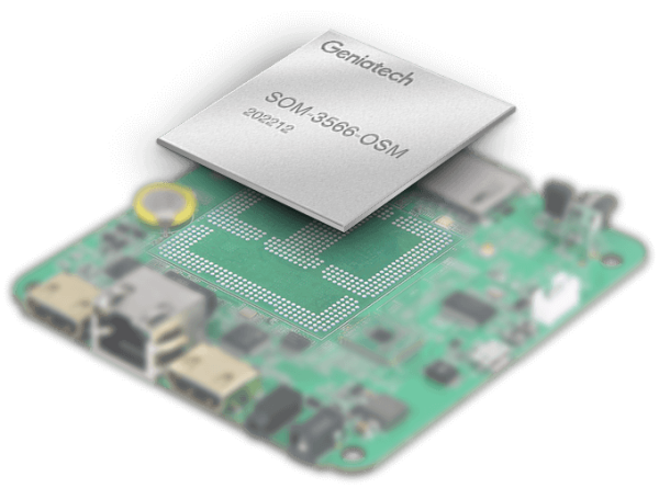 SOM-3566-OSM Open Standard Module - RK566 ARM SoM - Geniatech