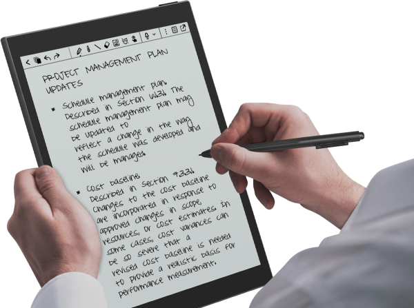 KloudNote S 10.1″ E-ink Writing Tablet, Best Digital Writing Pad ...